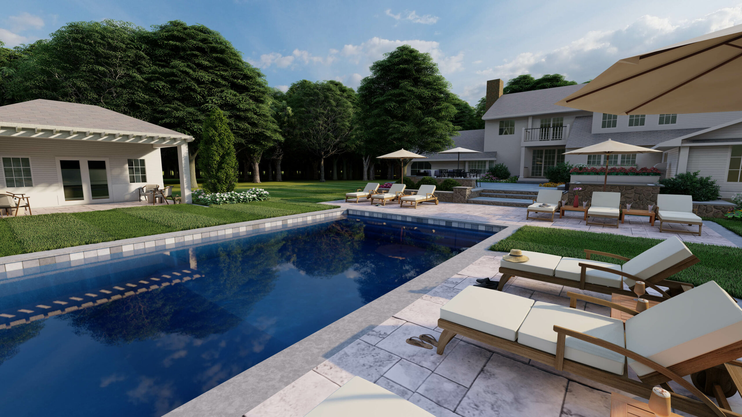 Custom Pool Design & Installation in MA, RI & NH | Dex by Terra